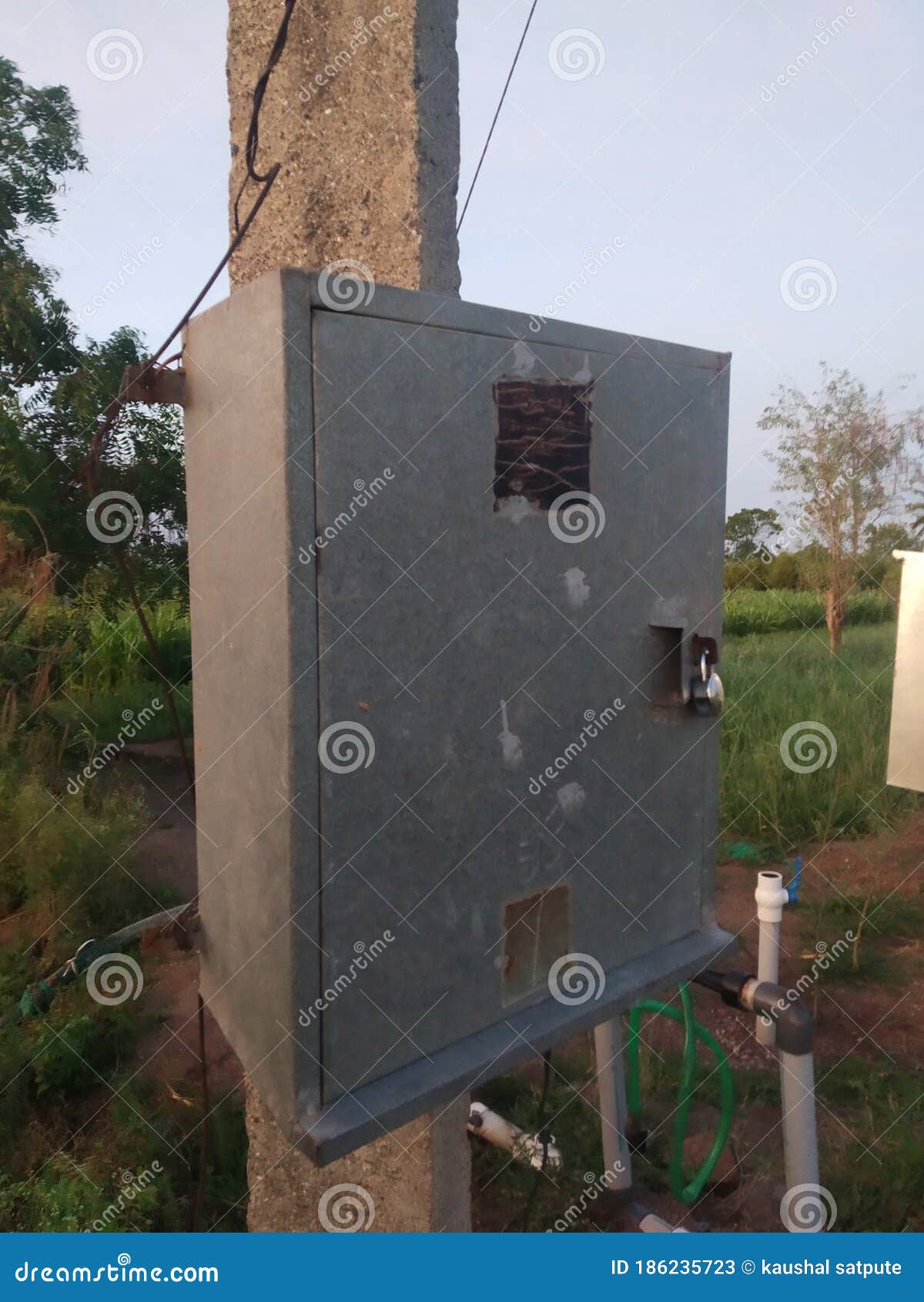 Electrical Metal Conduit For Cable Or Network Wiring Installation Embed ...