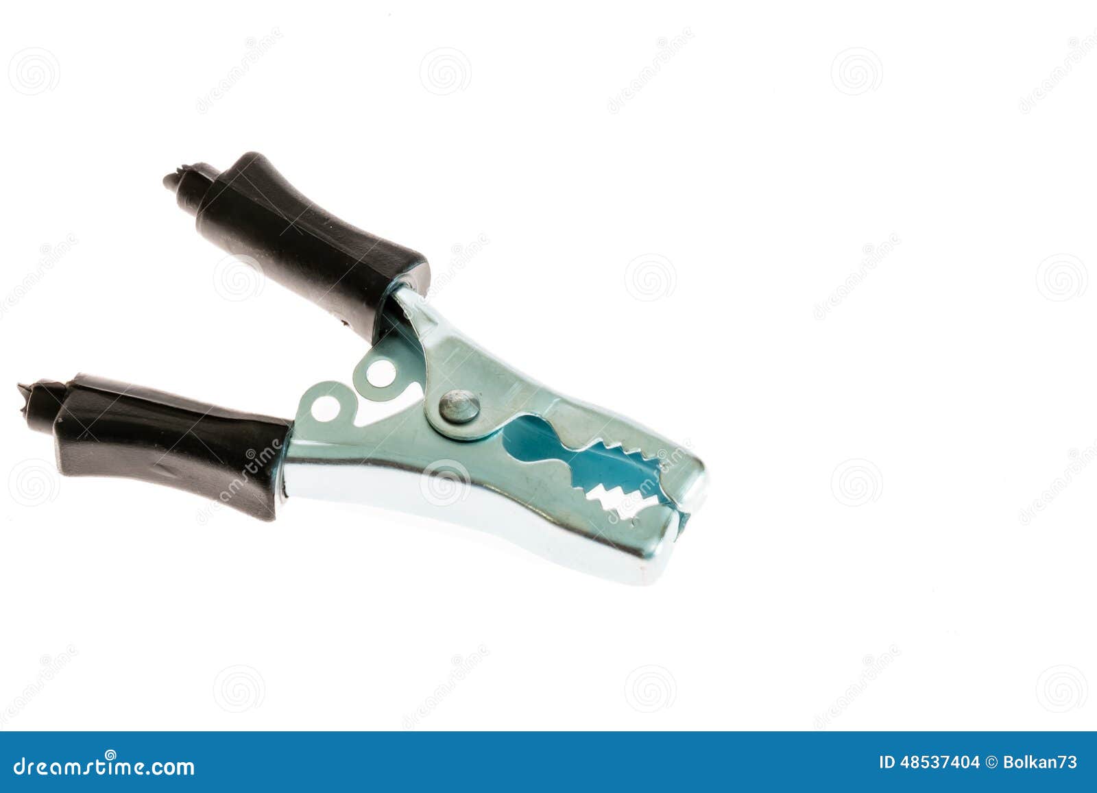 Electrical metal clamps stock photo. Image of energy - 48537404