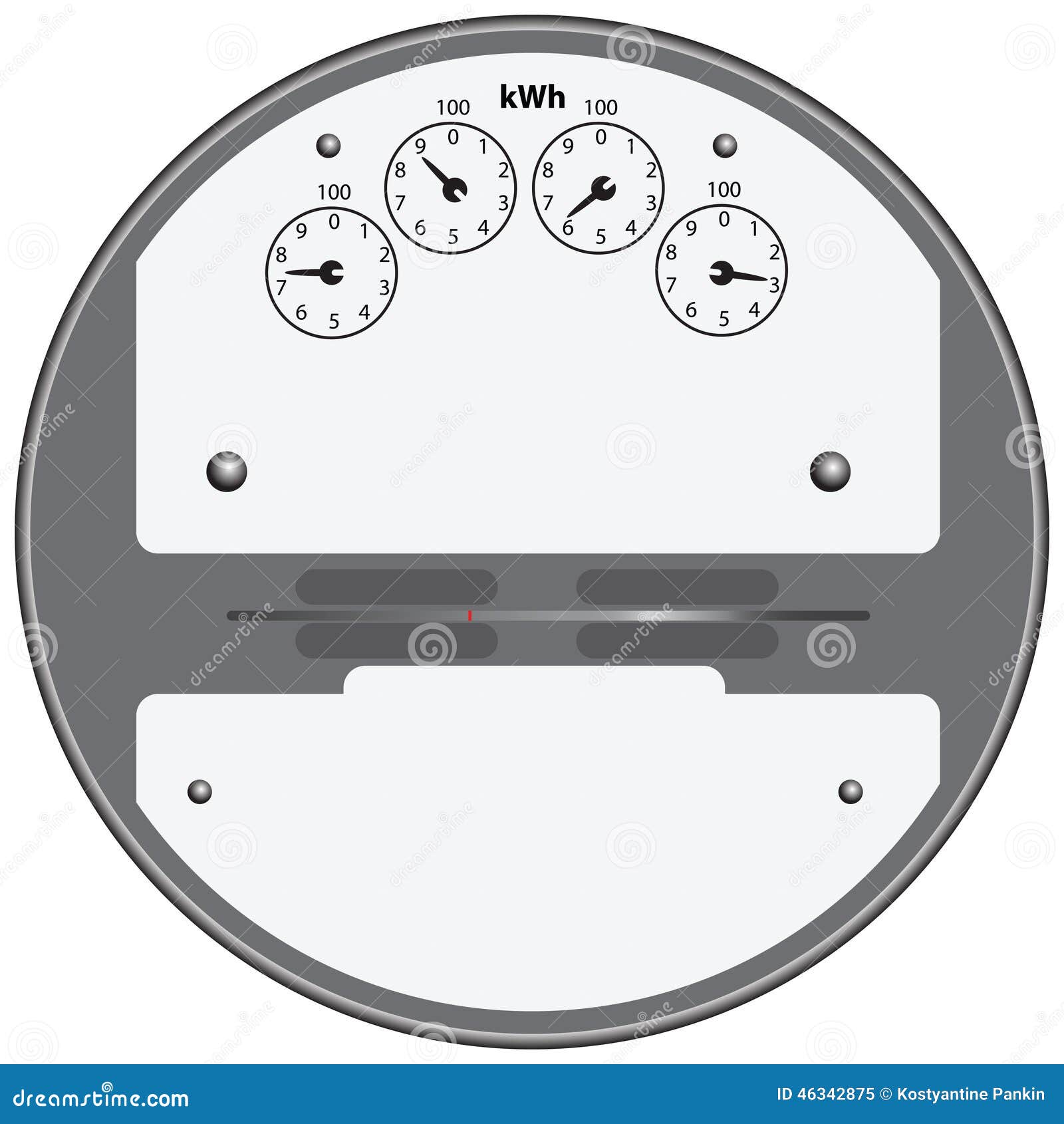 Electric Meter Clipart