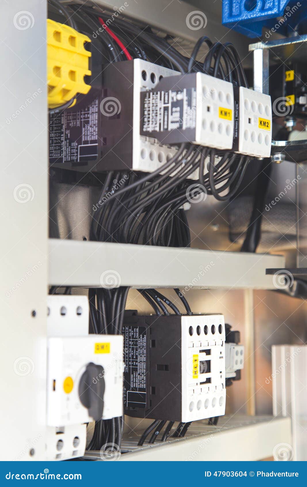 Electrical Cubicle Panel Board Royalty-Free Stock Photography ...
