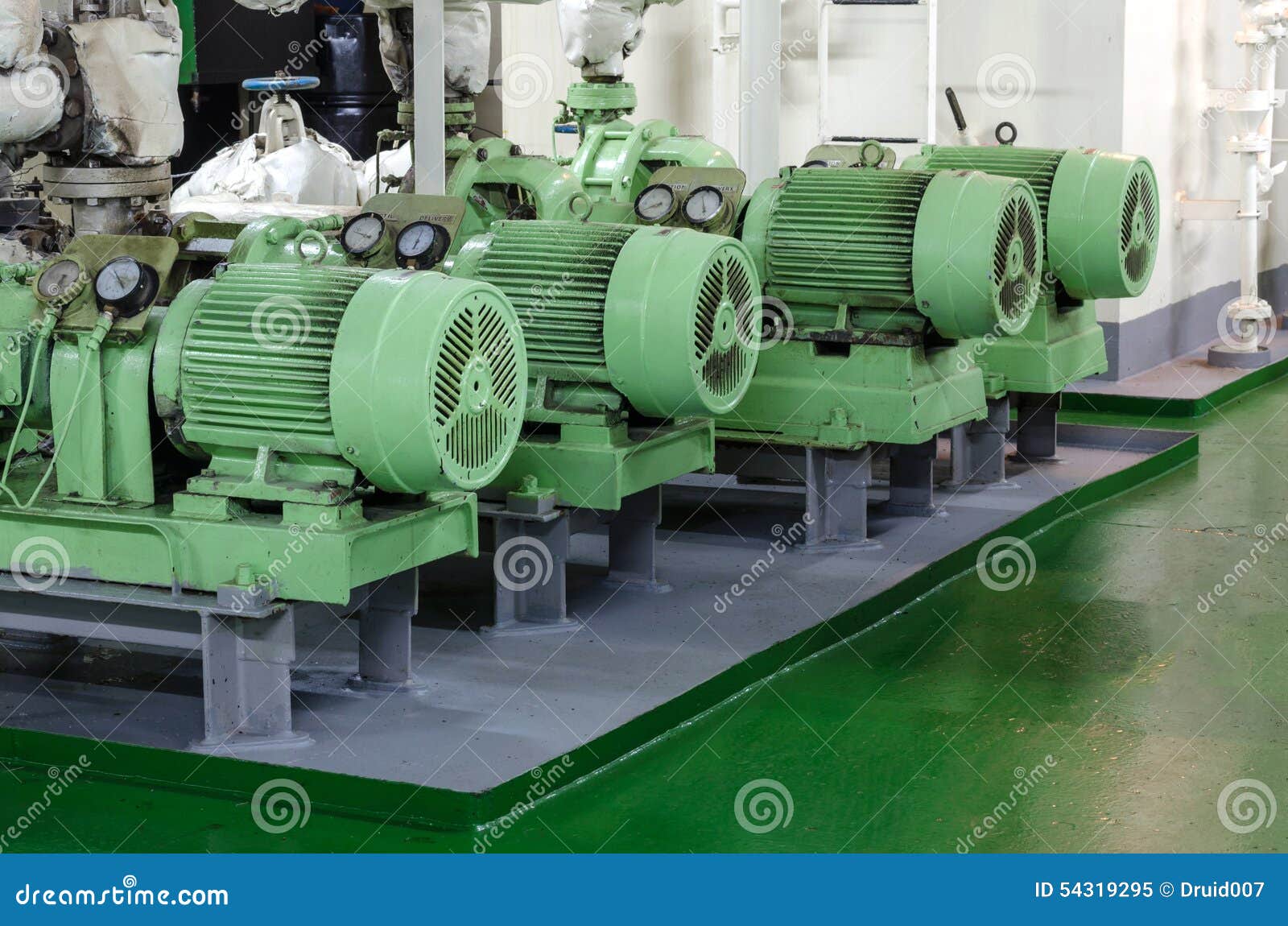 Electrical motor stock image. Image of gear, equipment - 54319295