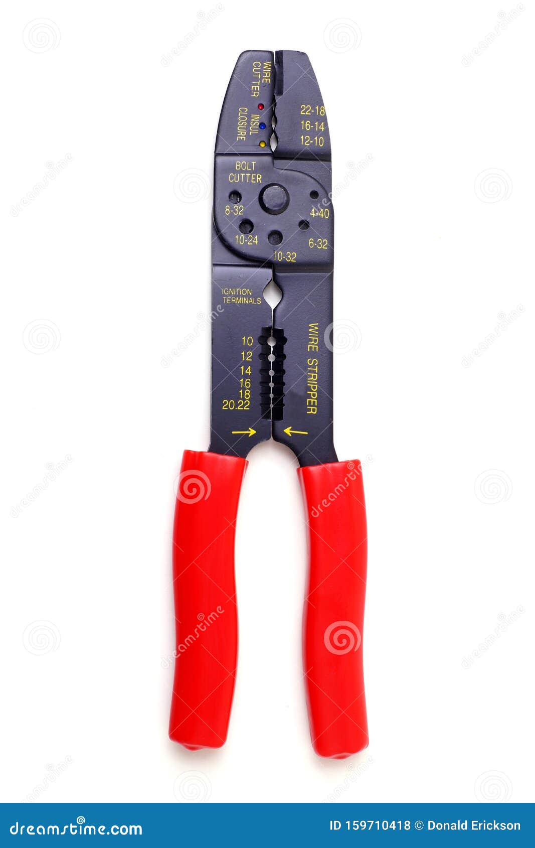 Electrical Multi Tool - Wire Cutter and Stripper Stock Photo - Image of ...
