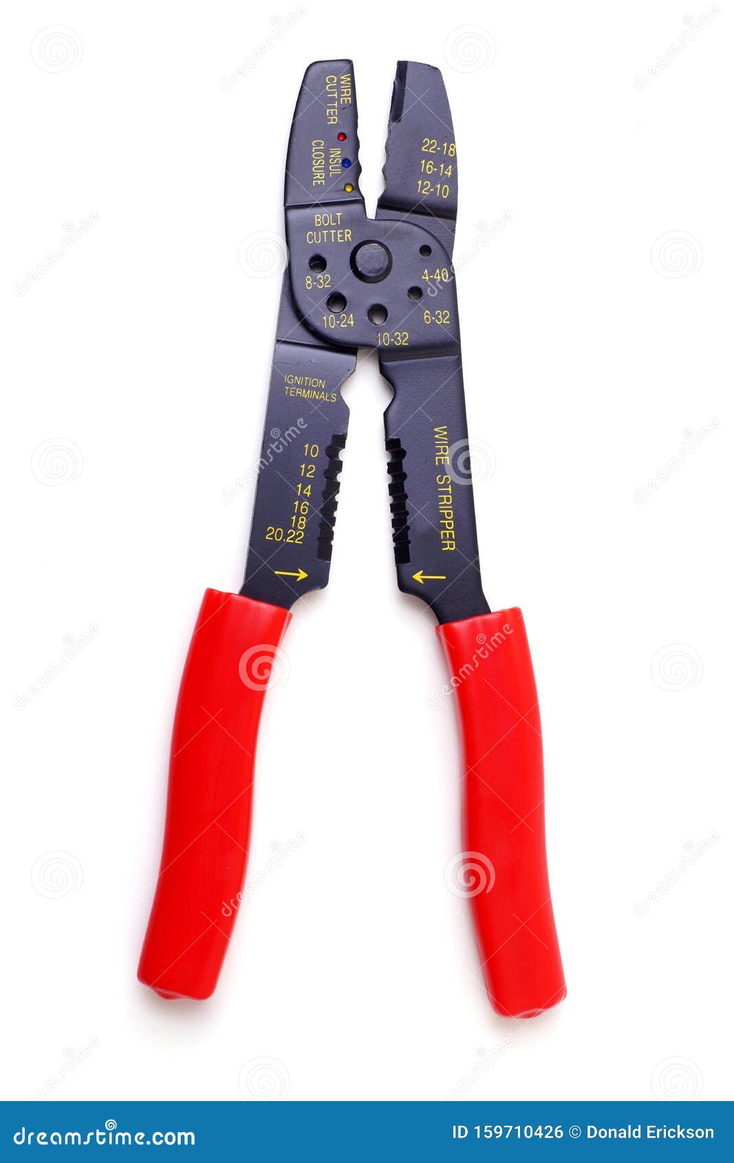 Electrical Multi Tool - Wire Cutter and Stripper Stock Photo - Image of ...