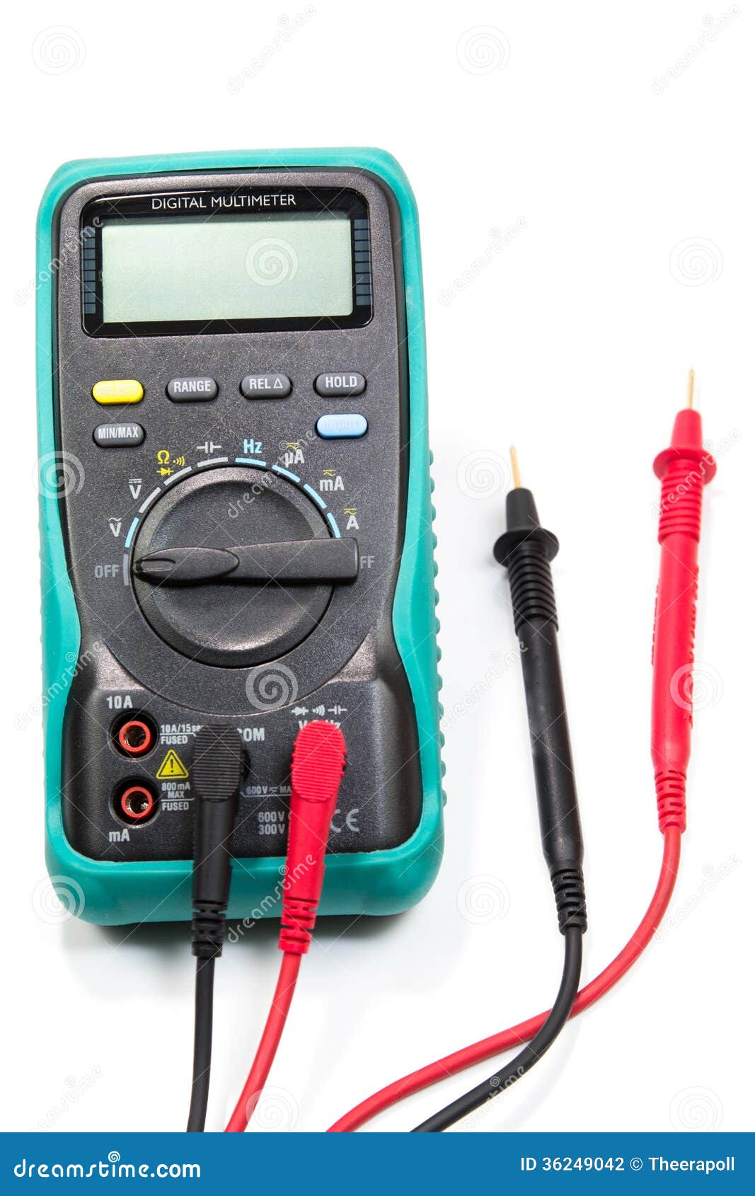 Electrical Multimeter stock photo. Image of electrical - 36249042