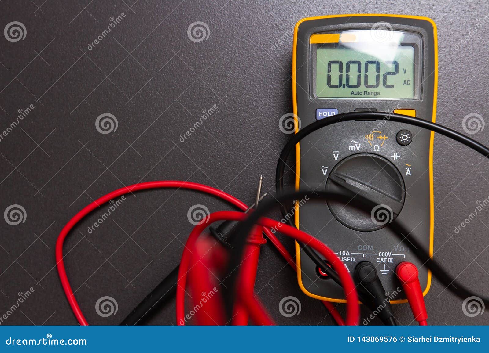 Electrical Multimeter. Electrician Tool for Testing and Measurement ...