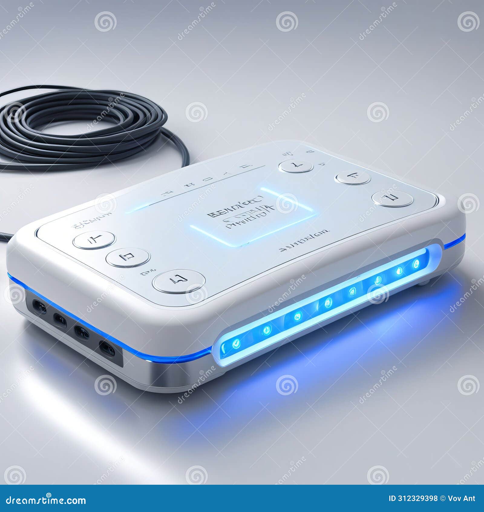 Electrical Muscle Stimulation Device Stock Photo | CartoonDealer.com ...