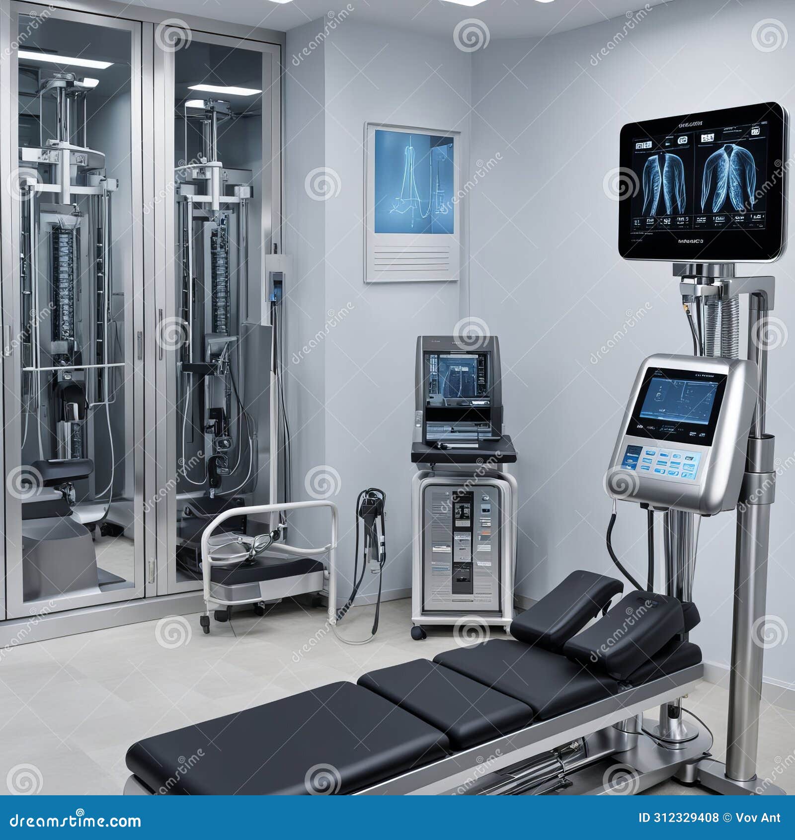 Electrical Muscle Stimulation Device Stock Illustration - Illustration ...