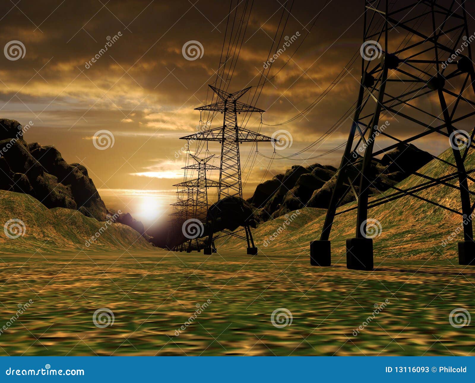 Electrical net stock illustration. Illustration of resource - 13116093
