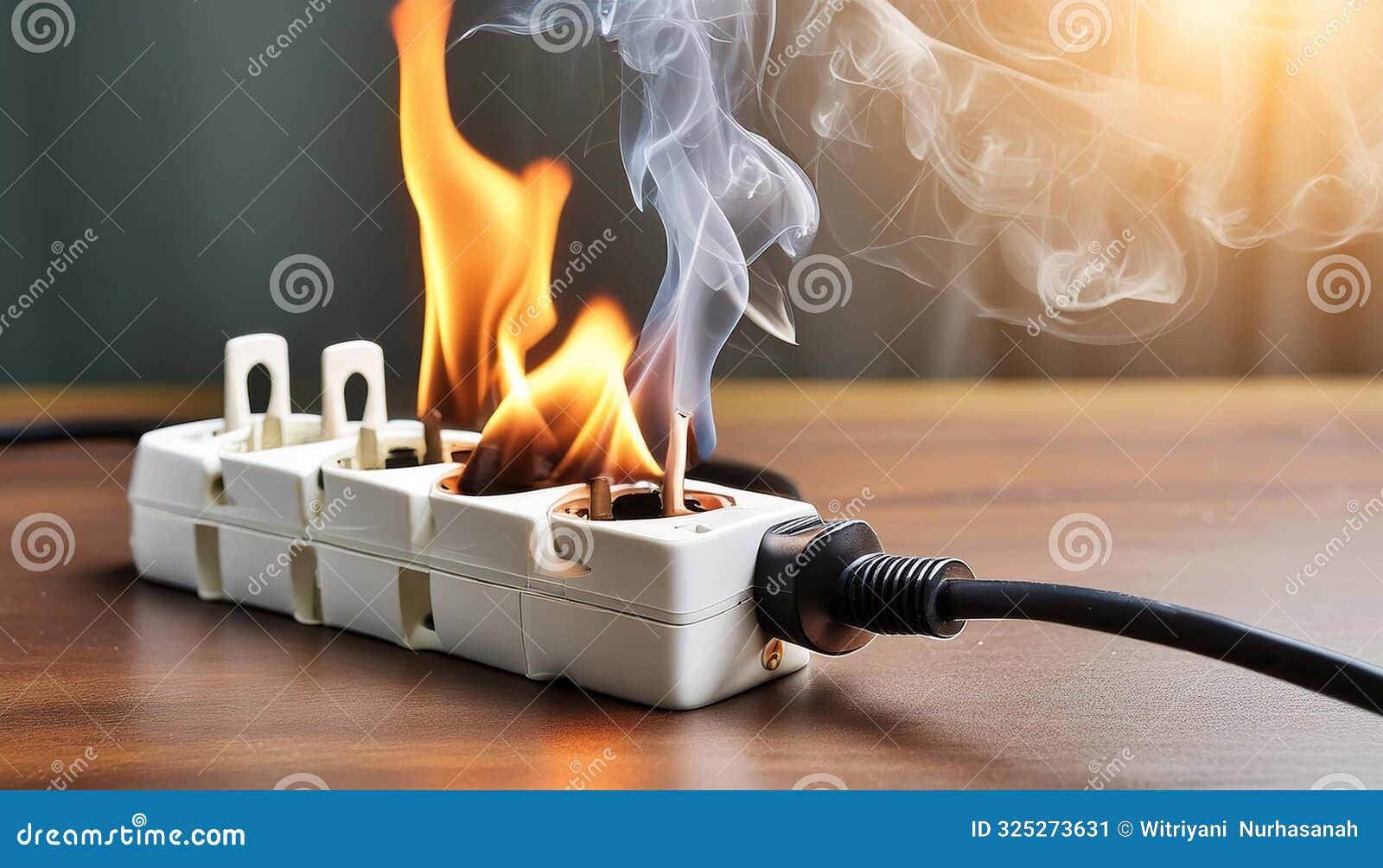 Electrical Outlet Fire stock illustration. Illustration of plug - 325273631 Electrical Outlet Fire stock illustration. Illustration of plug - 325273631