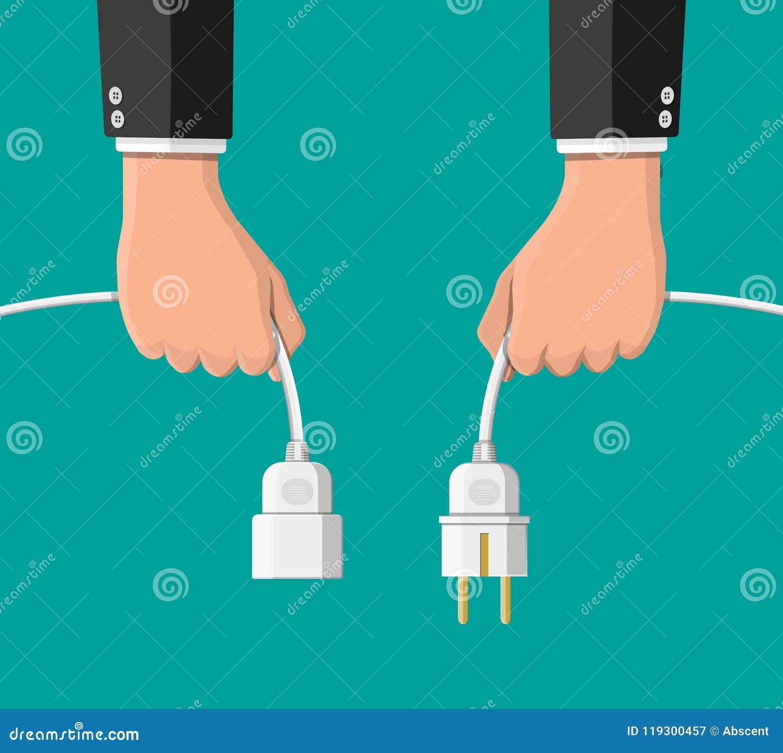 Unplugged, Connector Icon. Simple Line, Outline Vector Elements Of ...