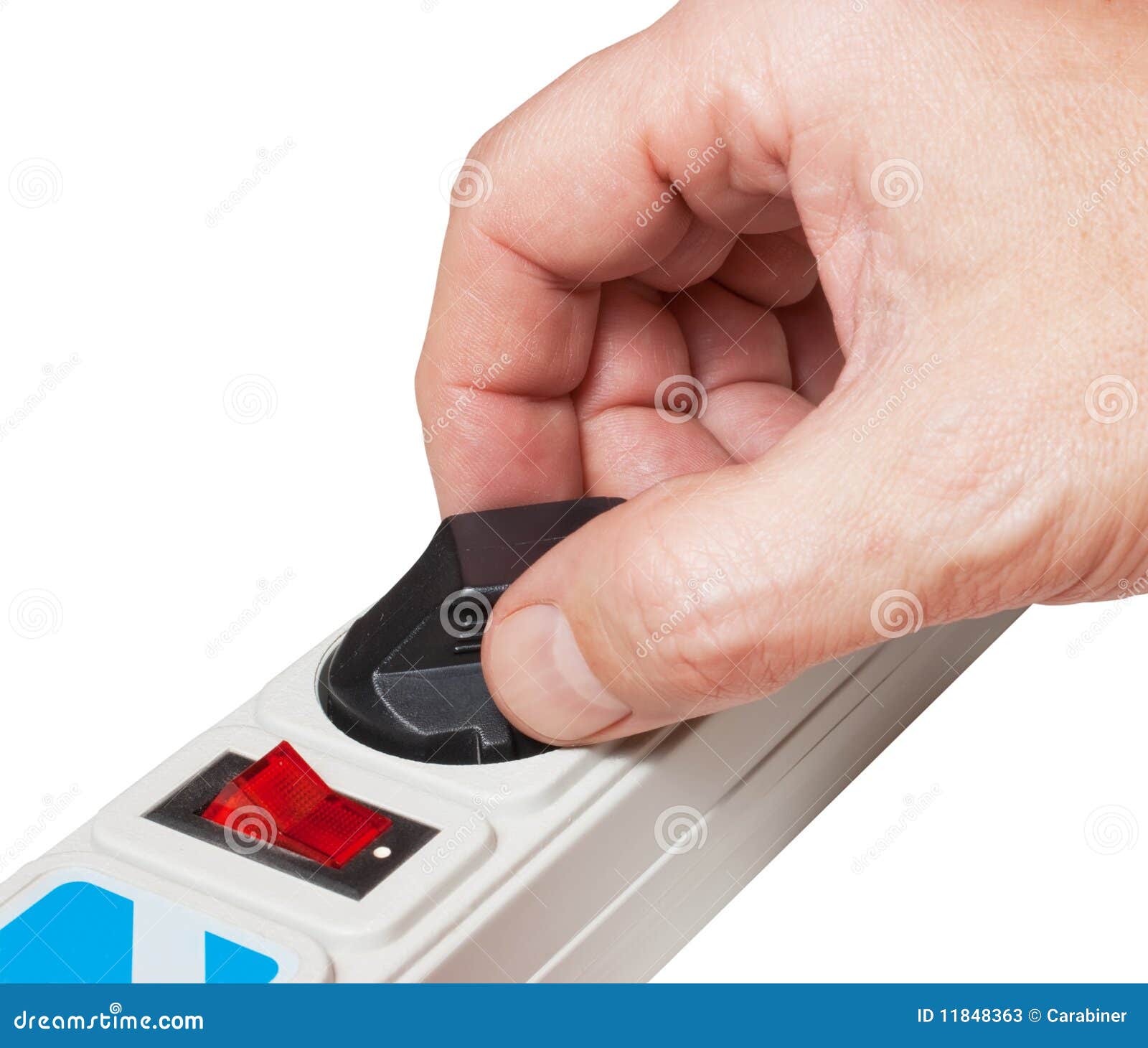 Electrical outlet splitter stock image. Image of equipment - 11848363