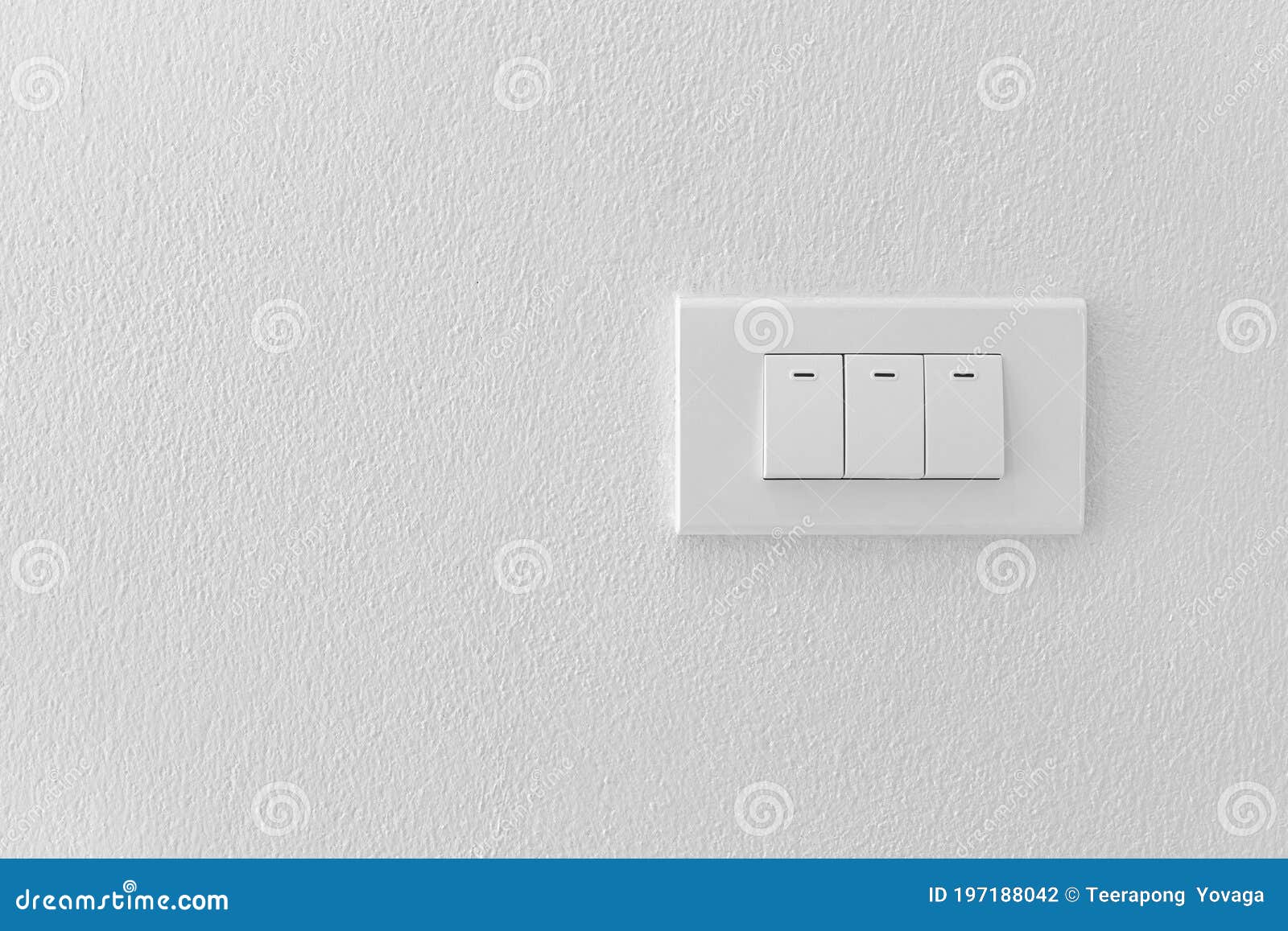 Electrical Outlet on Wall Loft Style, Power Plug on White Concrete Wall ...