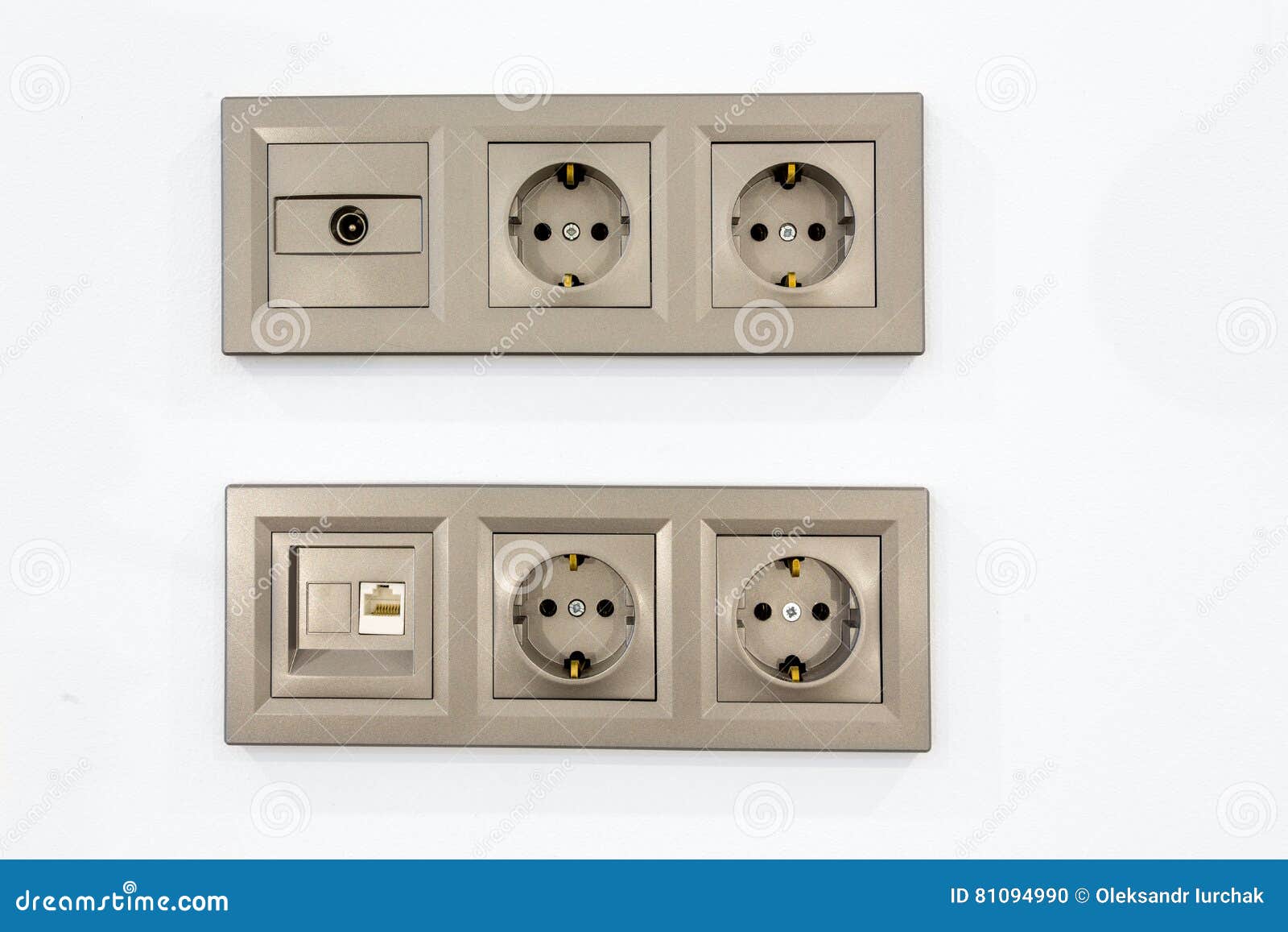 Electrical Outlets Input Tv Internet Stock Photos - Free & Royalty-Free ...