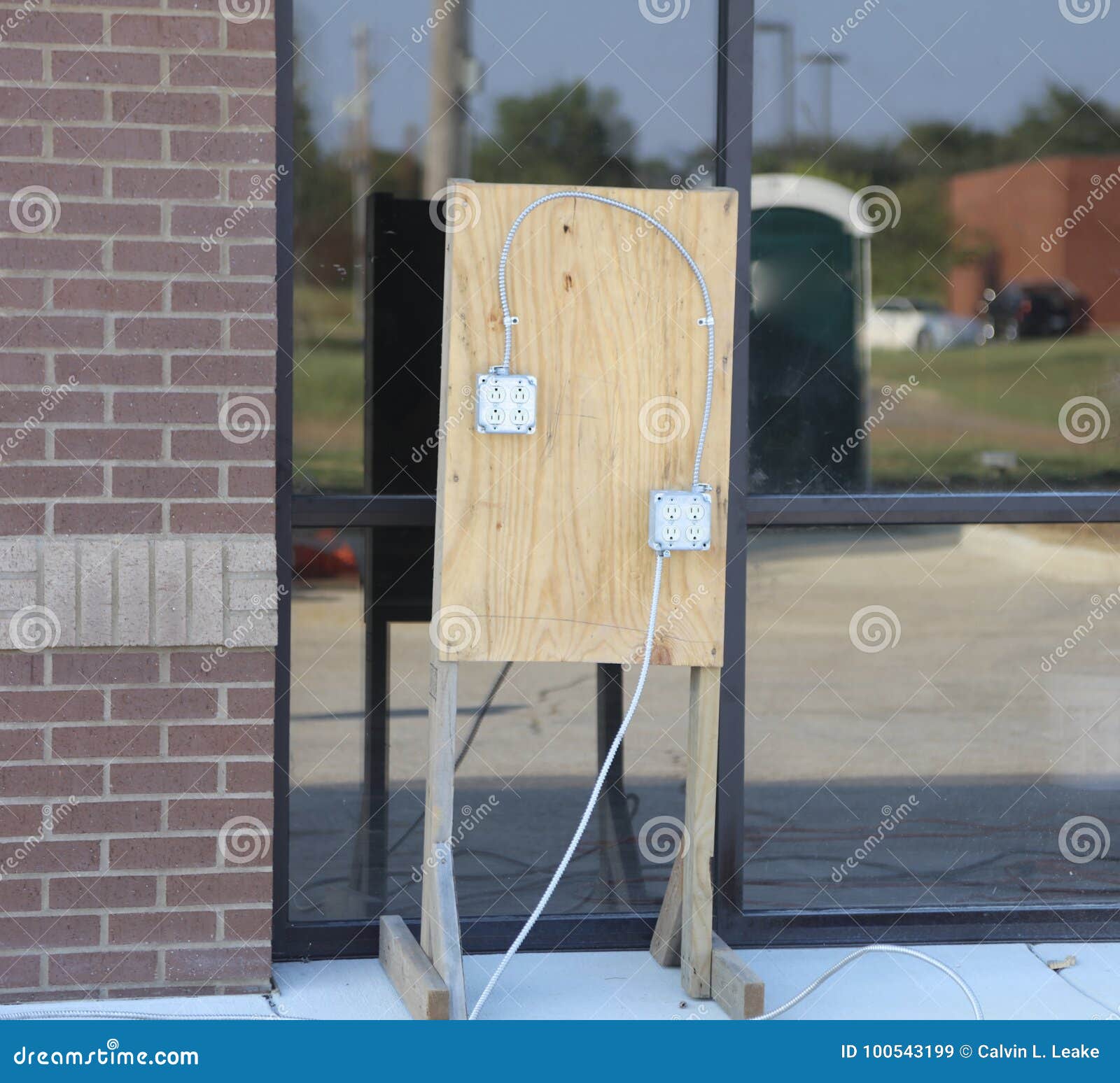 Electrical outlets stock image. Image of fuse, voltage - 100543199