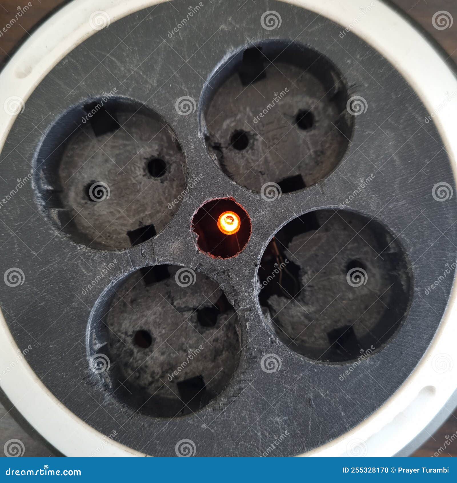 Electrical Outlets that are Old and Starting To Break Stock Photo ...