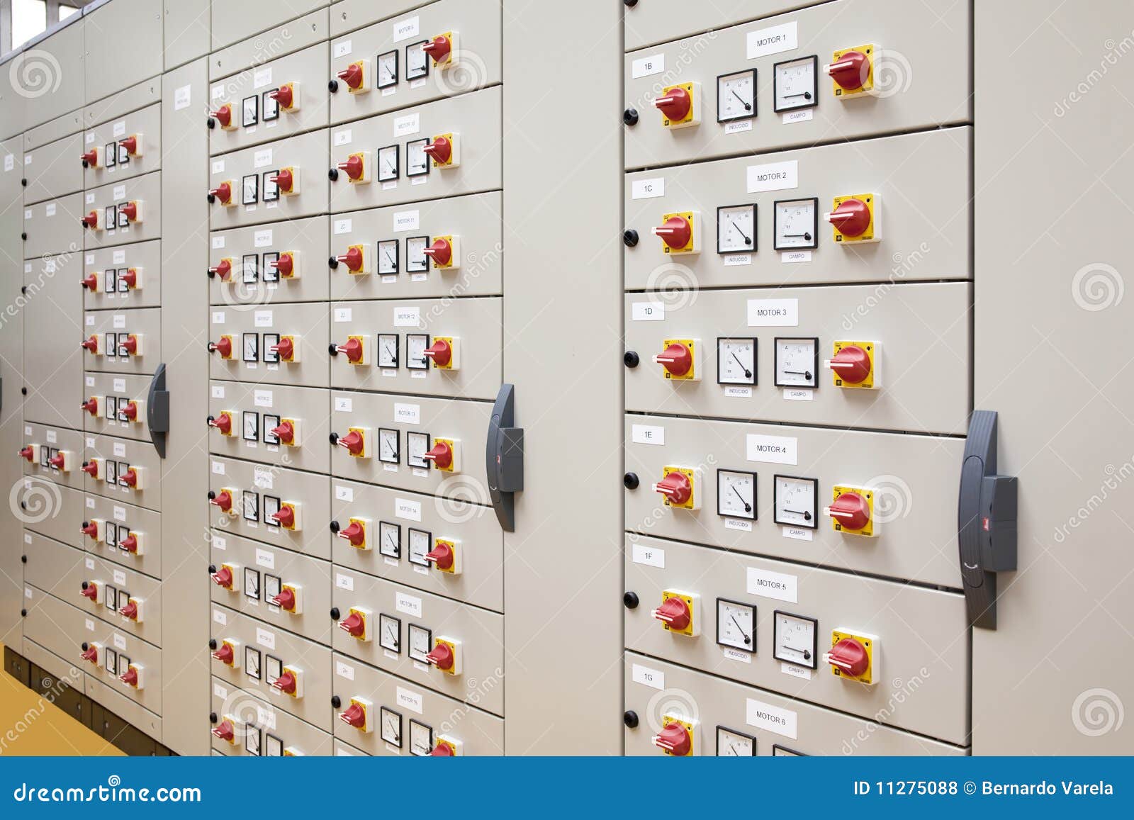 Electrical Panelboard Royalty-Free Stock Photography | CartoonDealer ...