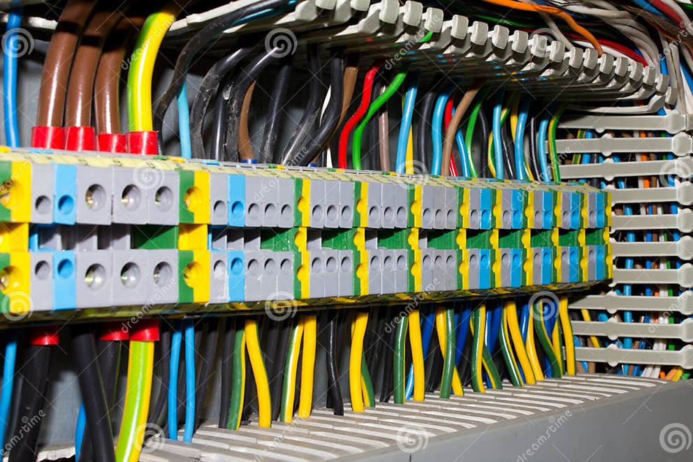 Electrical panel stock photo. Image of circuits, electricity - 21627042