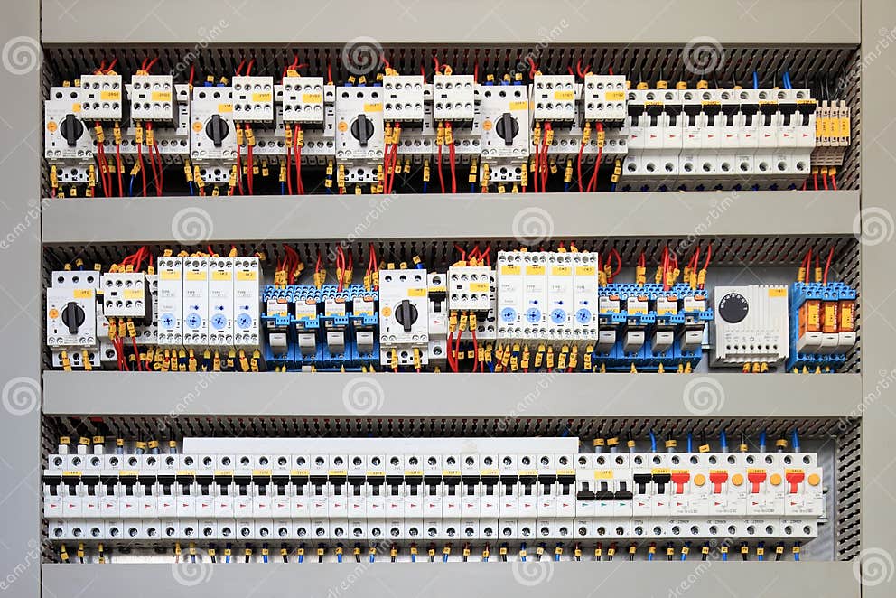 Electrical panel stock photo. Image of manufacturing - 27777768