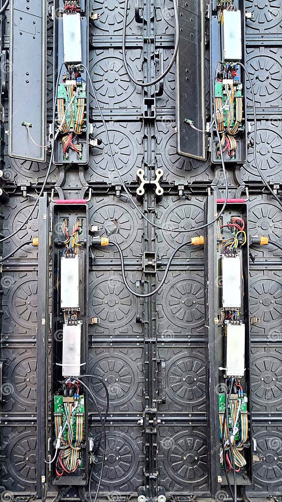 The Electrical Panel Board in the Control Room Stock Photo - Image of ...