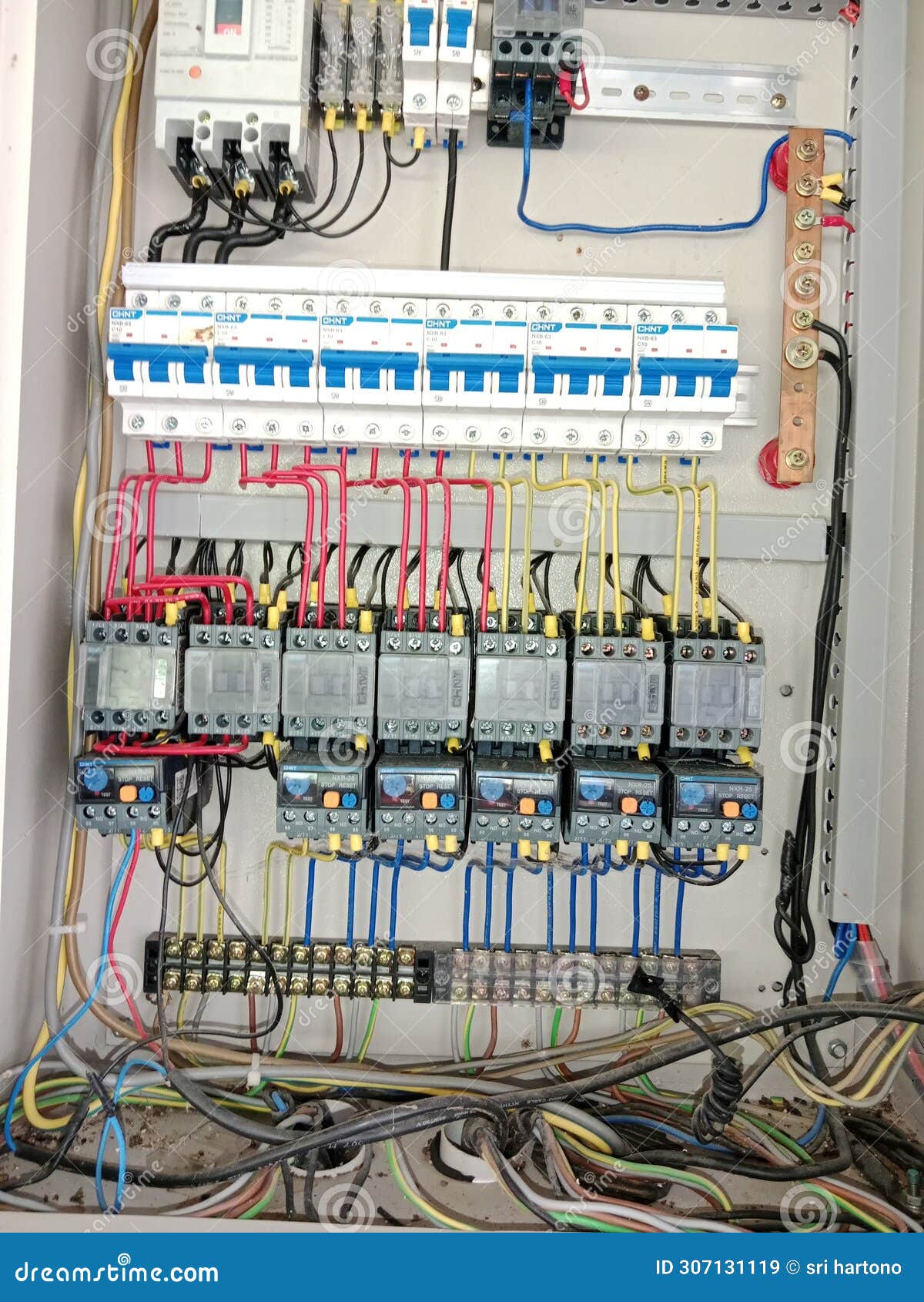 Electrical Panel Control Box Stock Image - Image of electrical ...