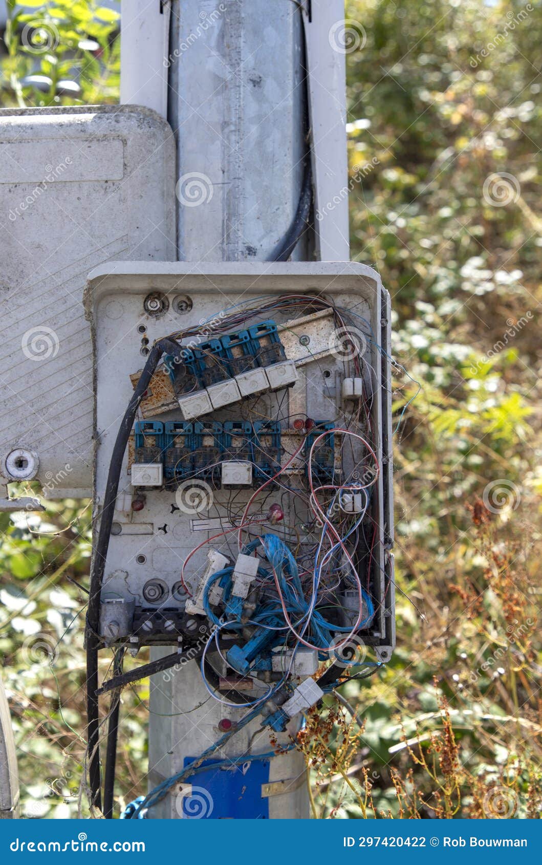 Electrical panel stock photo. Image of camera, color - 297420422
