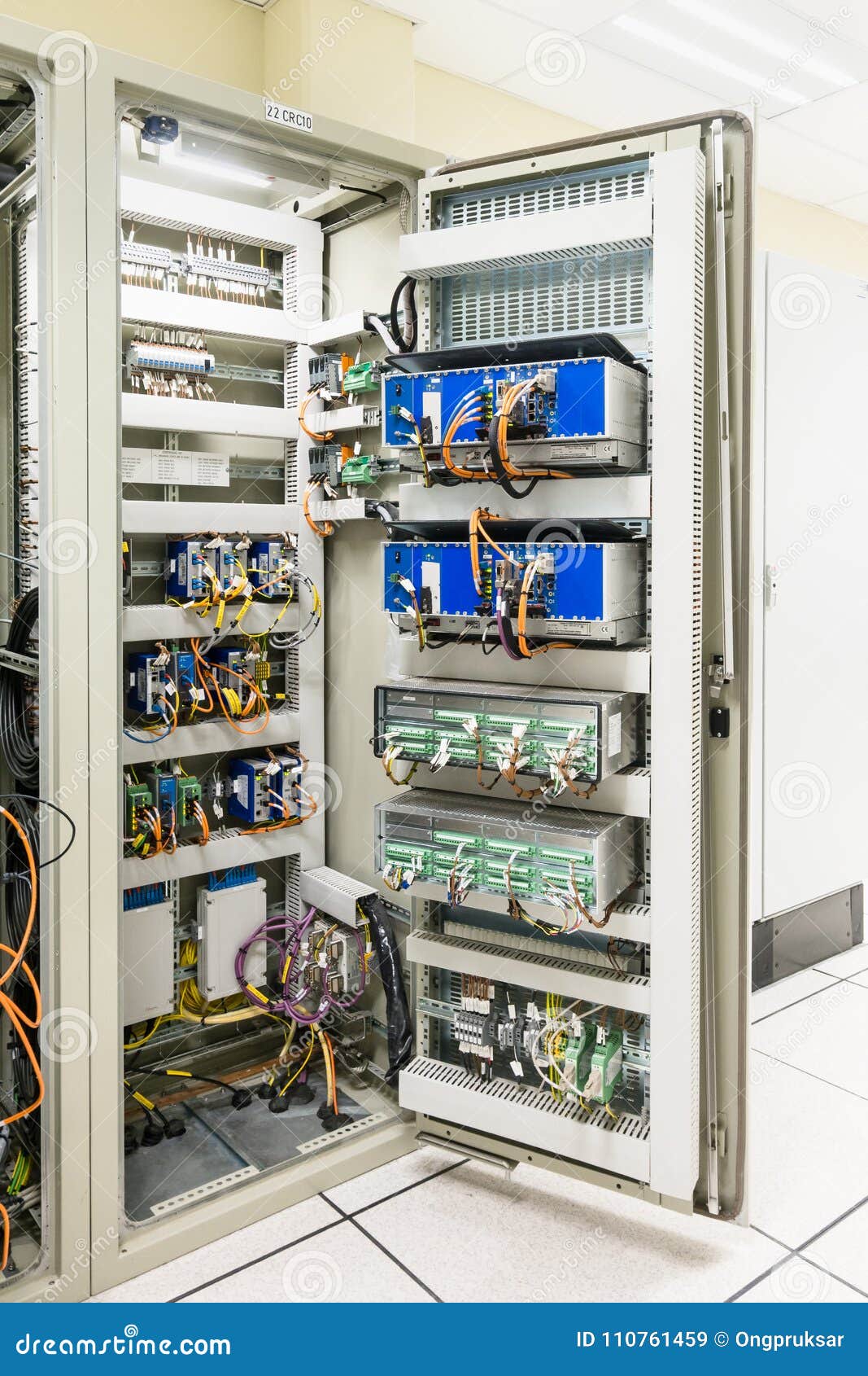 Electrical Panel or Equipment Switch of Electrical Room / Switch Stock ...