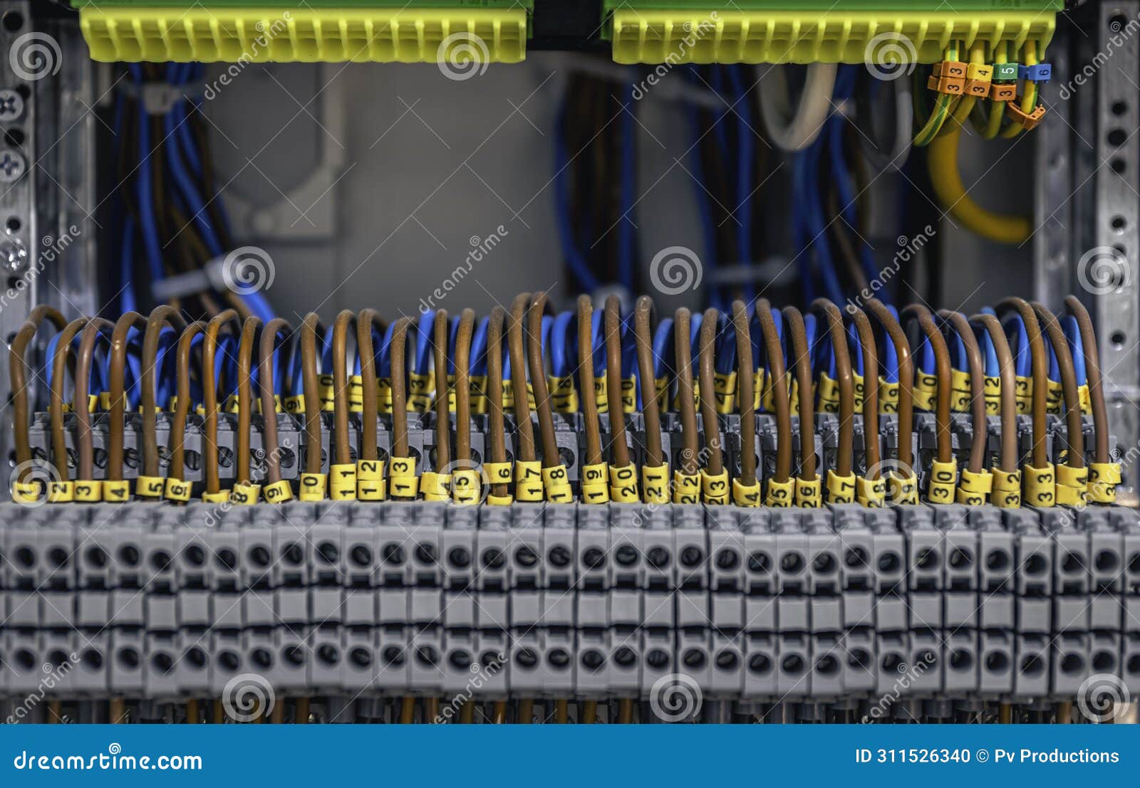 Voltage Distributor With Automatic Switches. Electrical Background ...