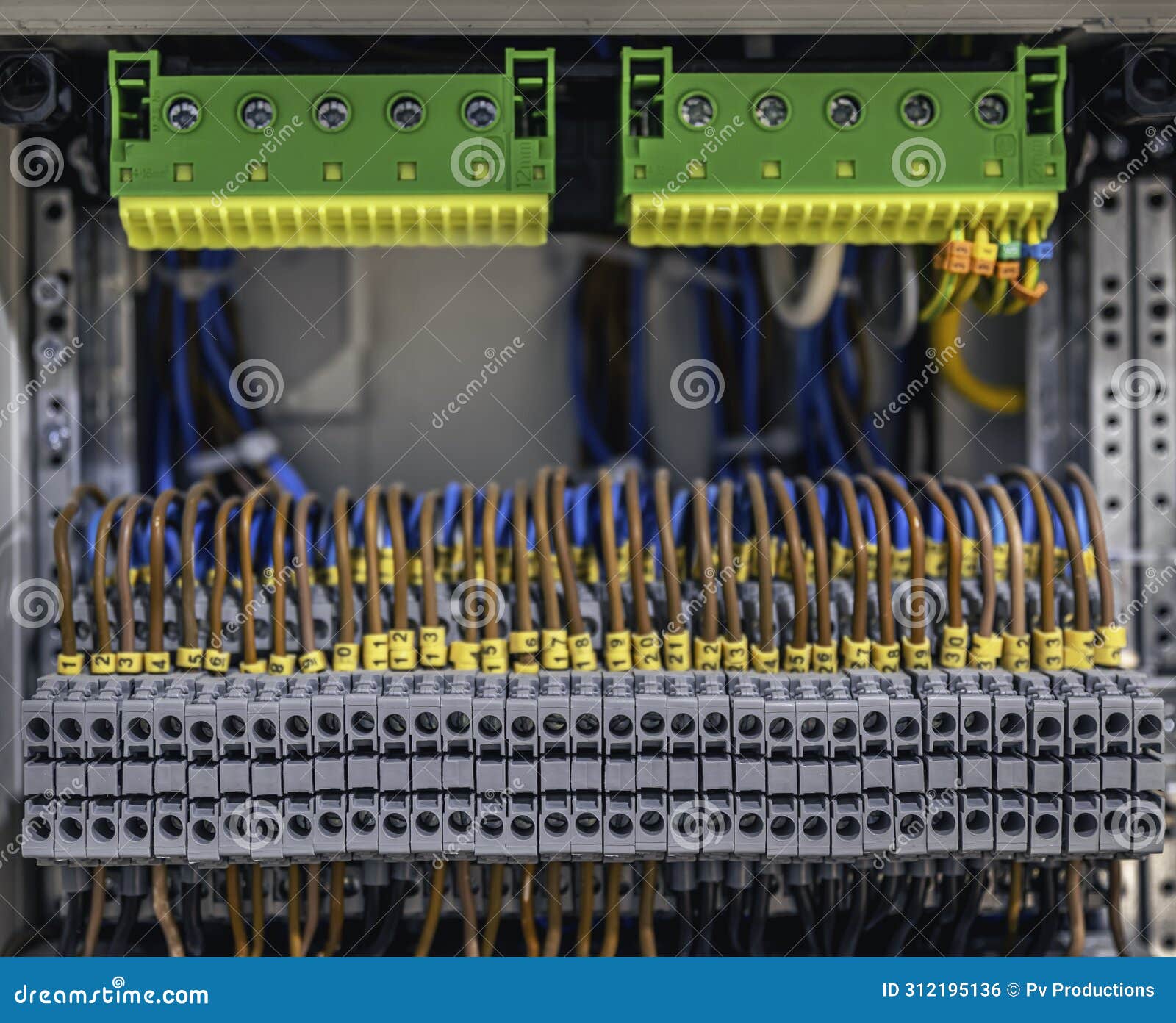 Voltage Distributor With Automatic Switches. Electrical Background ...