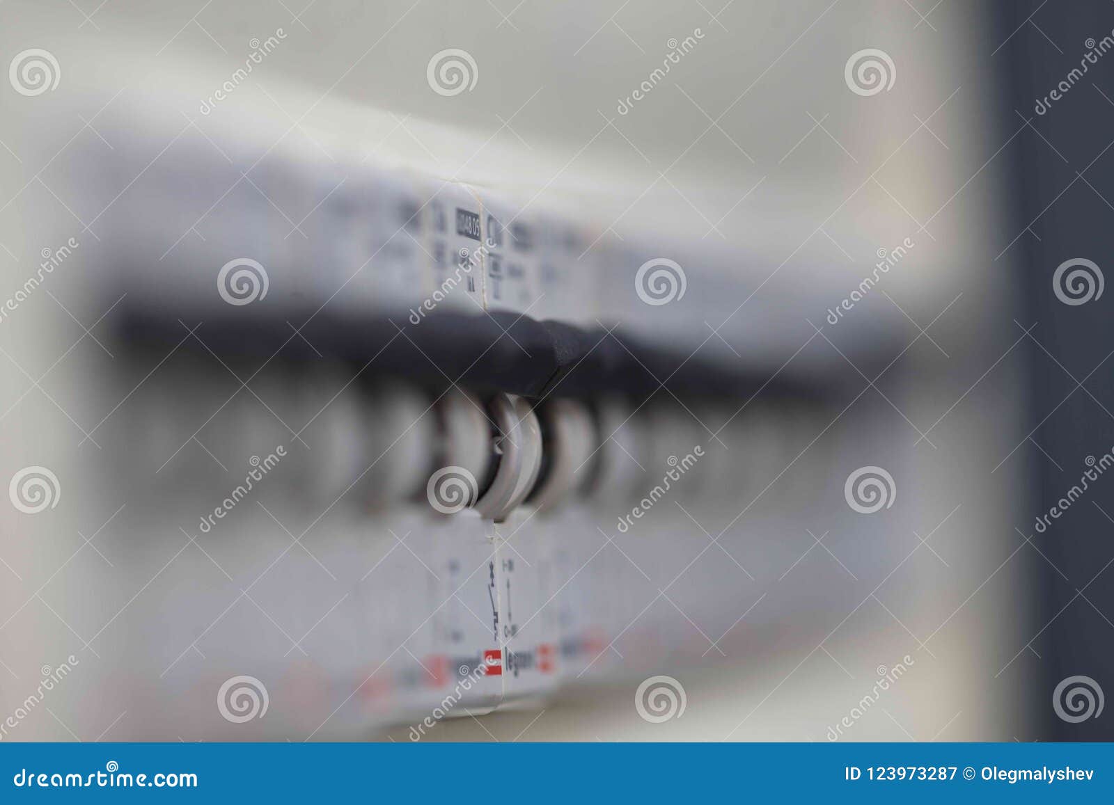 New Modern Plastic Electrical Panel Houses Editorial Photography ...