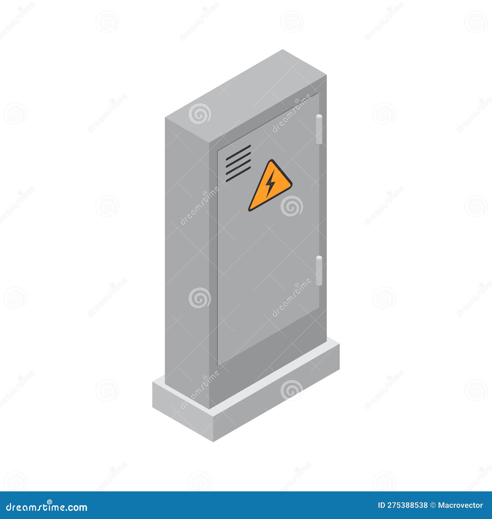 Electrical Panel Icon stock vector. Illustration of circuit - 275388538