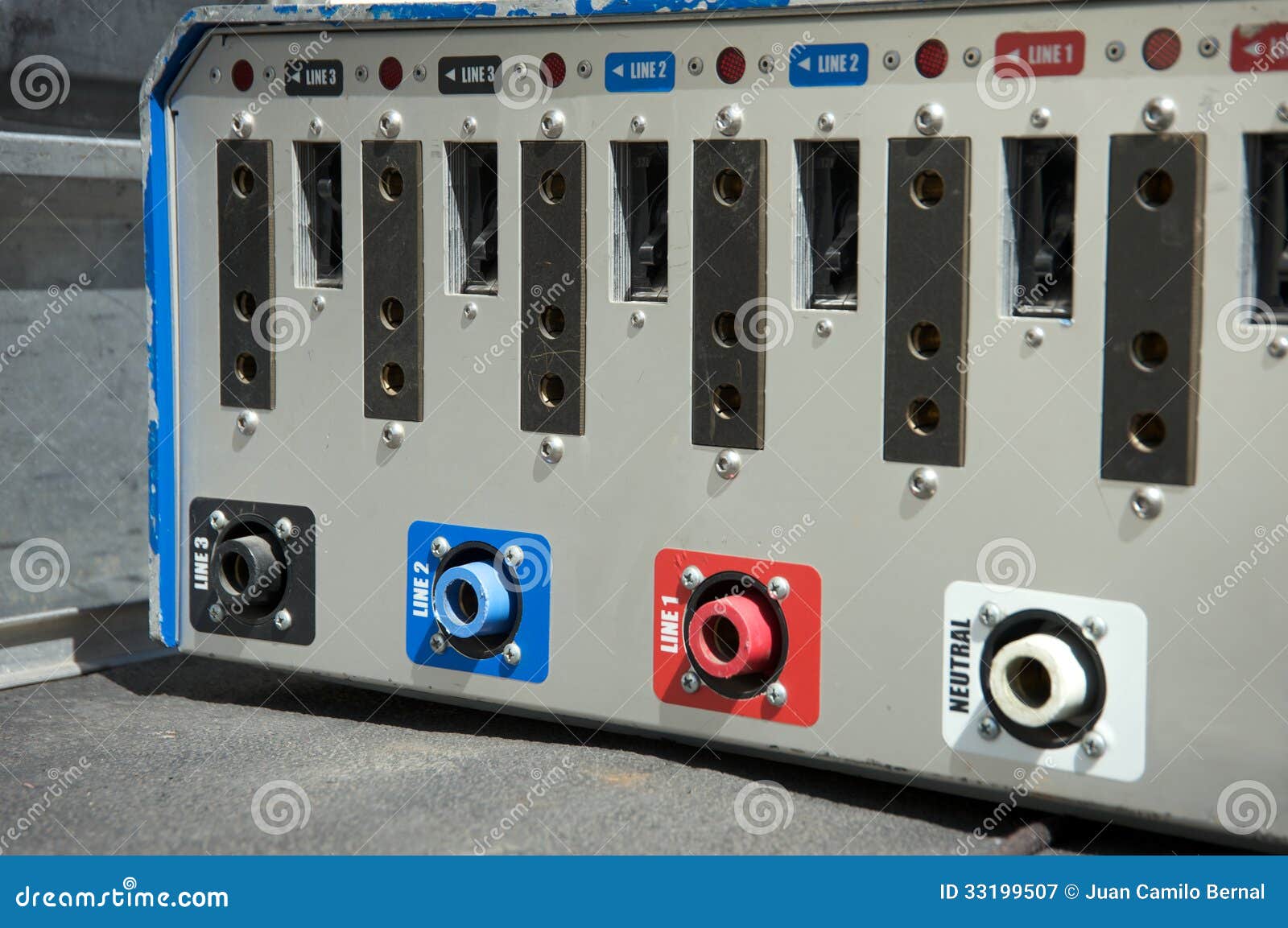 Electrical panel stock image. Image of panel, power, voltage - 33199507