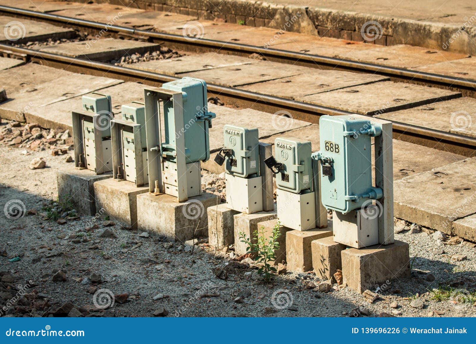 Electrical Panel Locks with Keys Stock Photo - Image of industrial ...