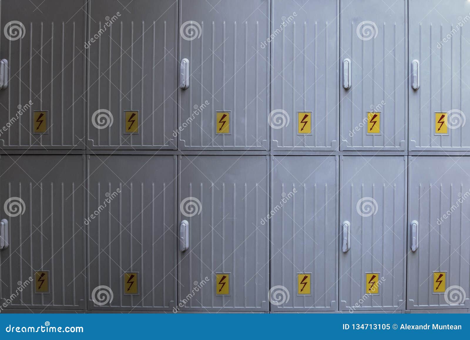 Electrical panel stock image. Image of steel, shield - 134713105