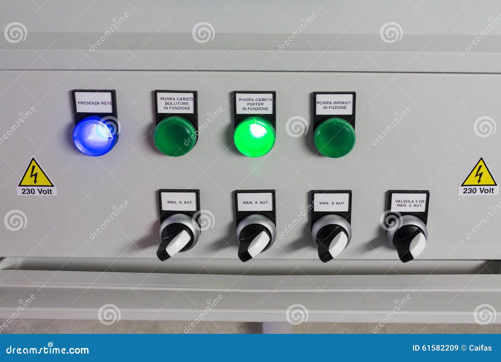 ELECTRICAL PANEL stock image. Image of industry, breakers - 61582209