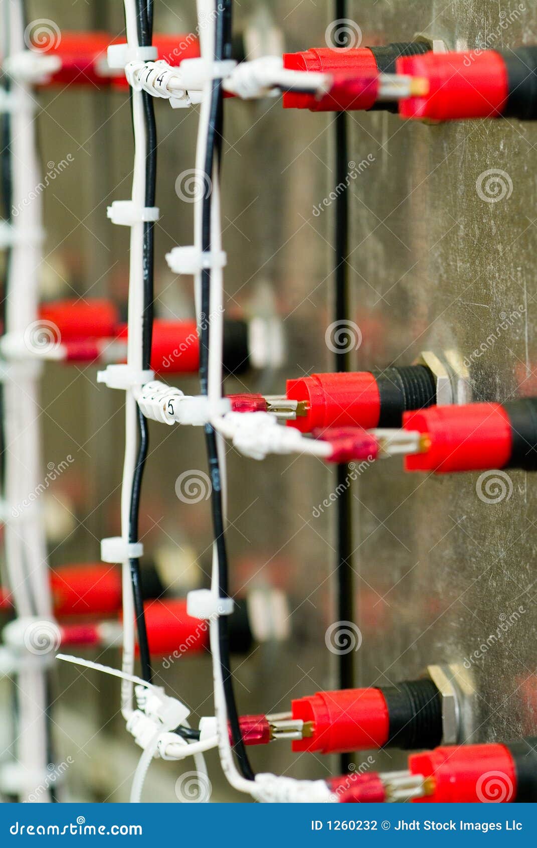 Electrical panel wiring stock photo. Image of fuse, industry - 1260232