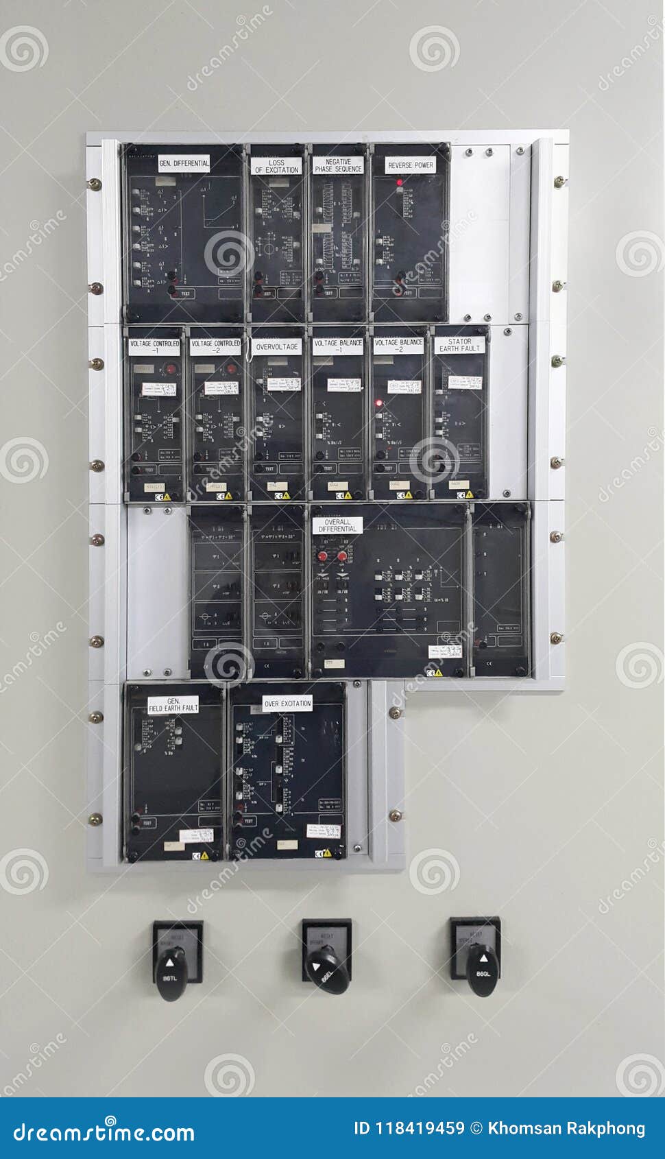 Electrical Part and Accessories in the Control Cabinet , Control and ...