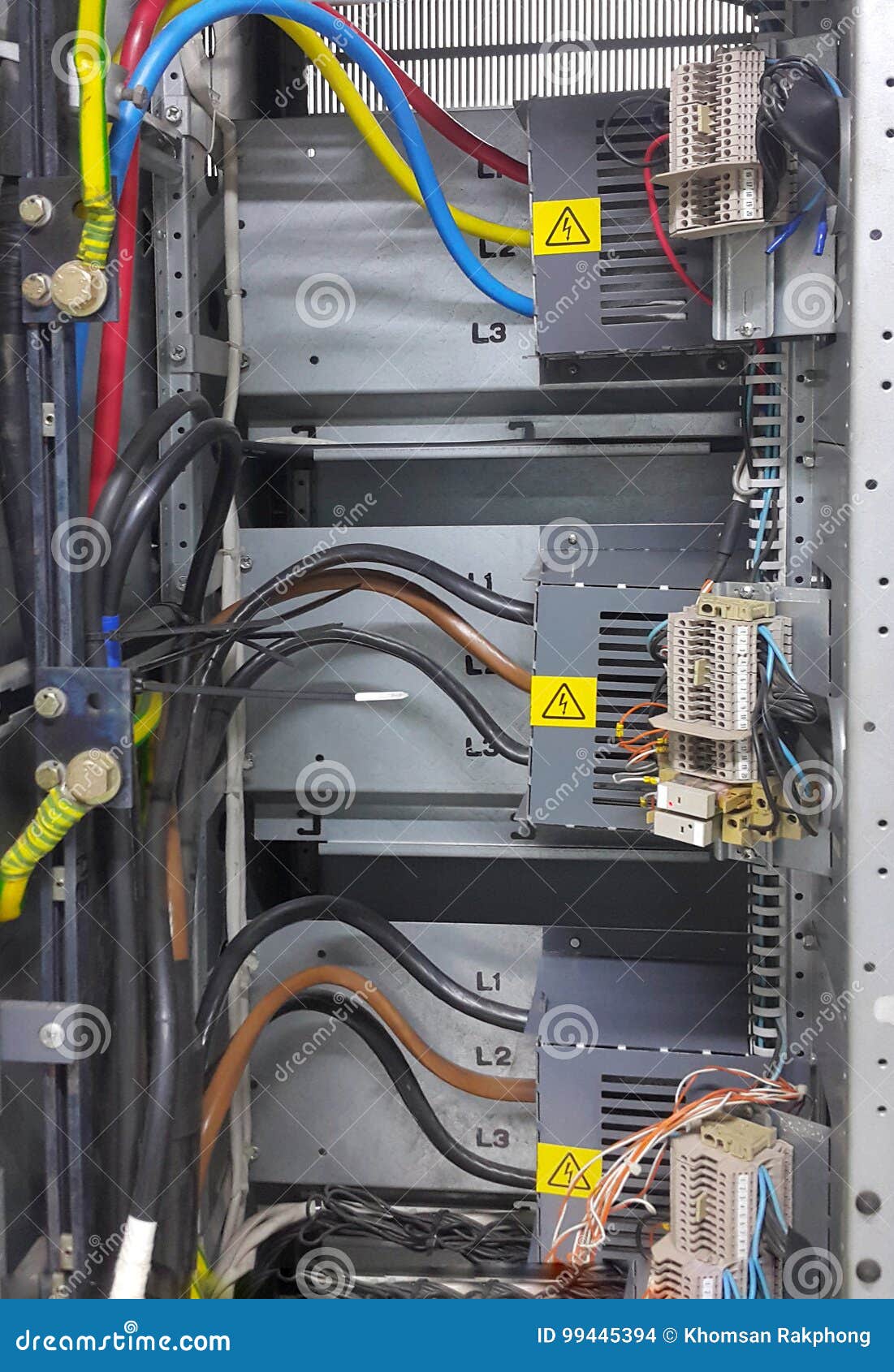 Electrical Part and Accessories in the Control Cabinet , Control and ...
