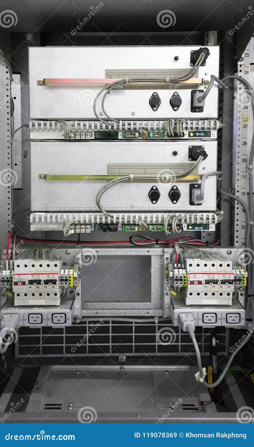 Electrical Part and Accessories in the Control Cabinet , Control and ...