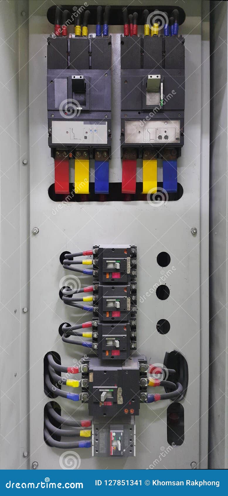 Electrical Part and Accessories in the Control Cabinet , Control and ...