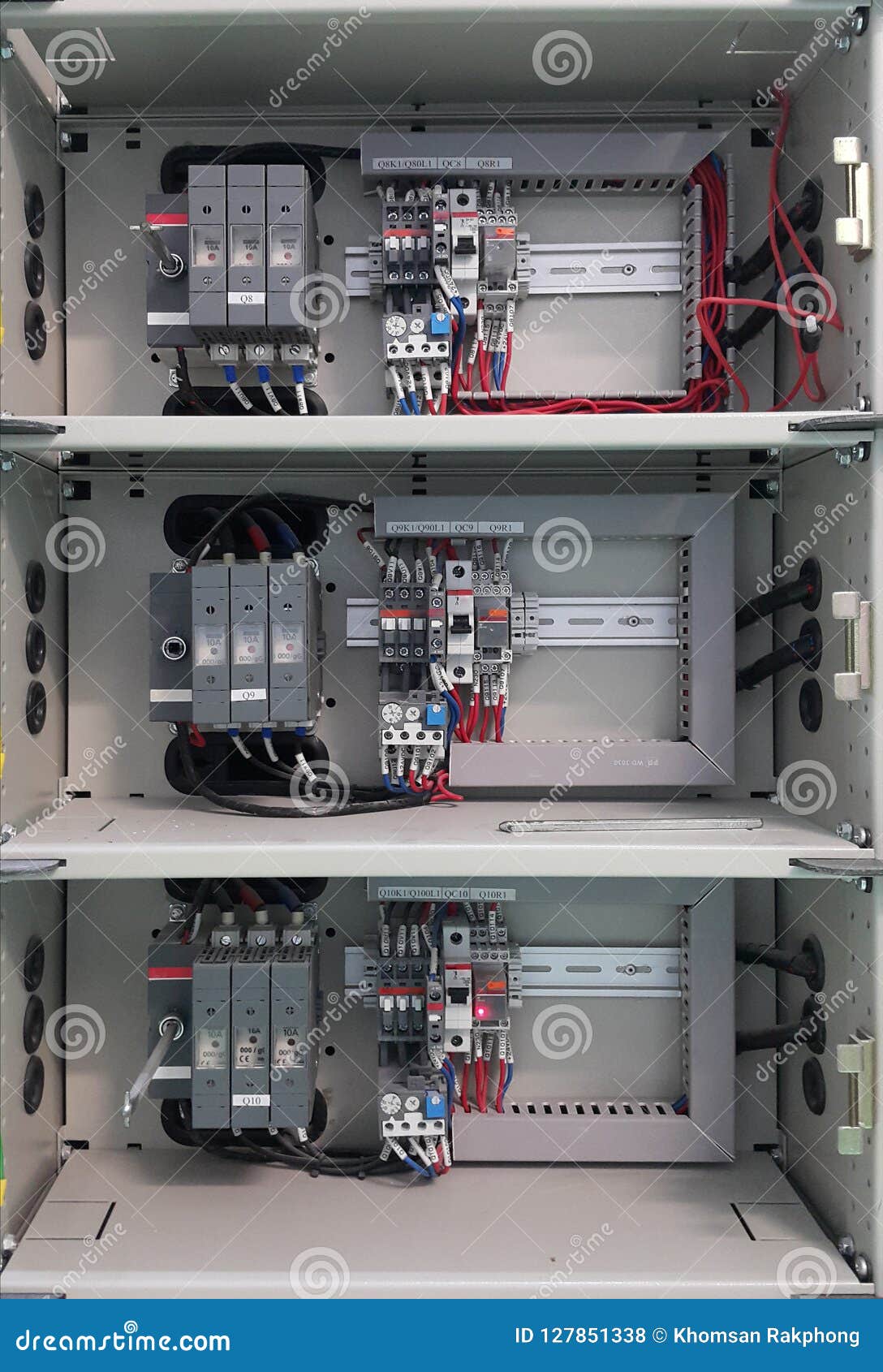 Electrical Part and Accessories in the Control Cabinet , Control and ...