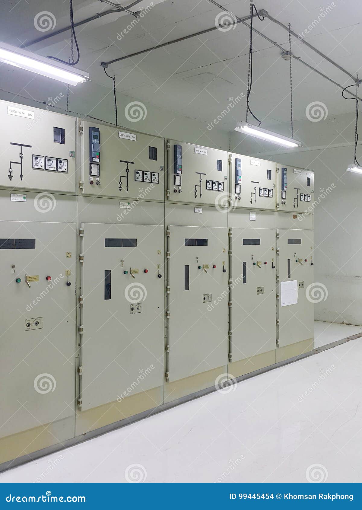 Electrical Part and Accessories in the Control Cabinet , Control and ...