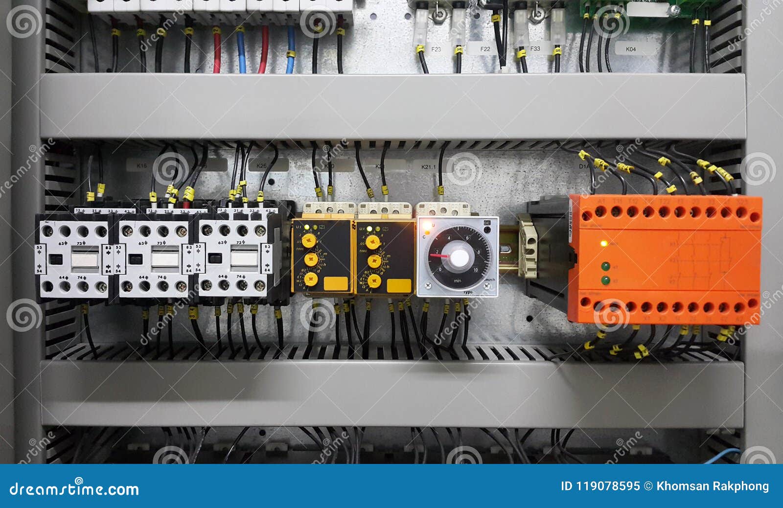 Electrical Part and Accessories in the Control Cabinet , Control and ...