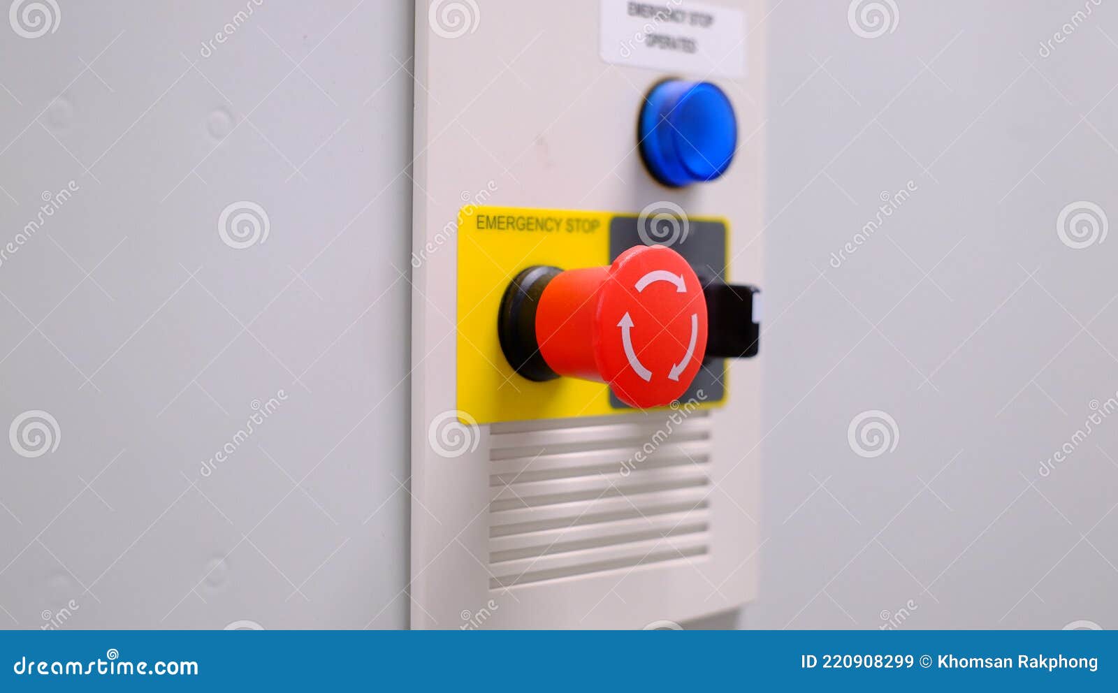 Lockout Tagout On Emergency Stop Button