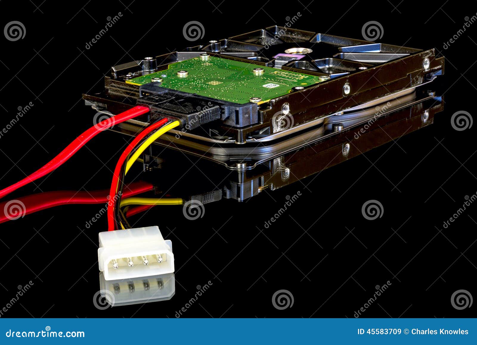 Electrical Parts for an Advanced Computer Stock Image - Image of plug ...