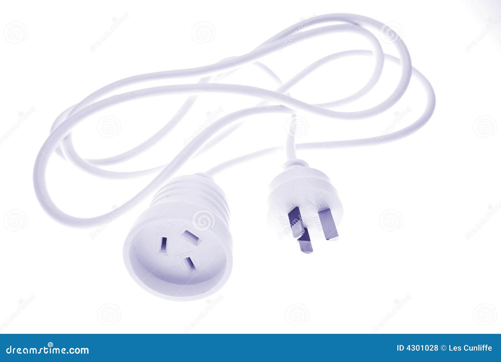 Electrical plug and cable stock photo. Image of cord, connection - 4301028