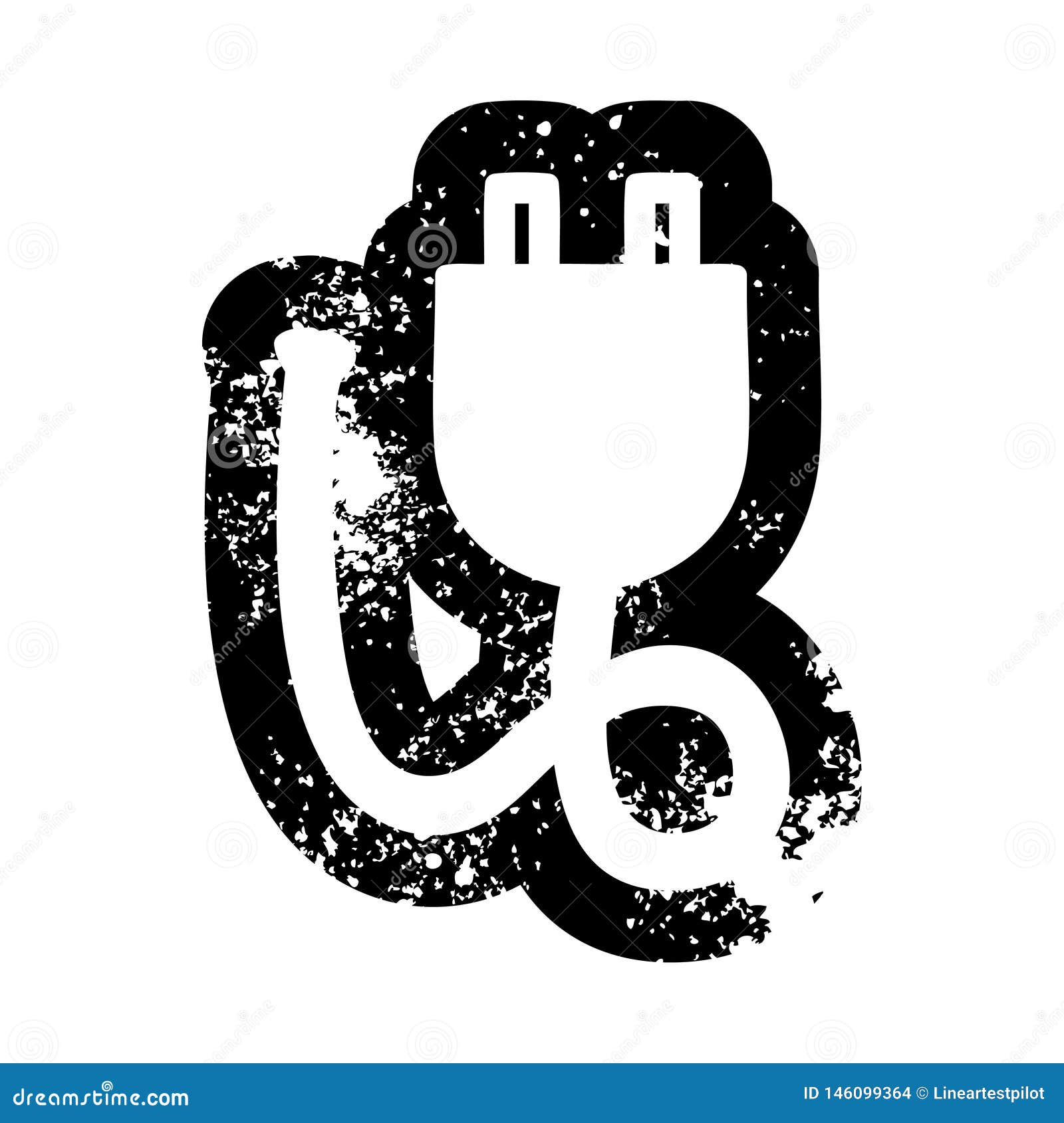 Electrical Plug Icon Symbol Stock Vector - Illustration of element ...