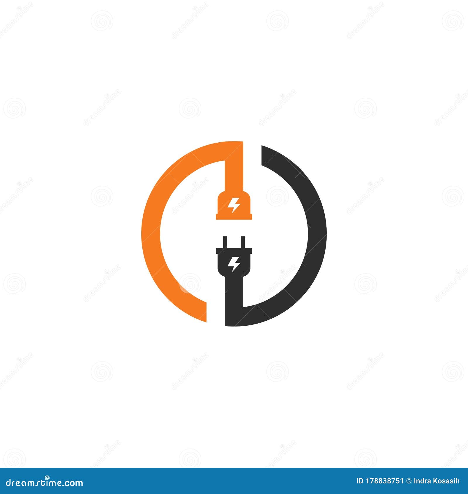 Electrical Plug Logo Vector Icon Illustration Stock Vector ...