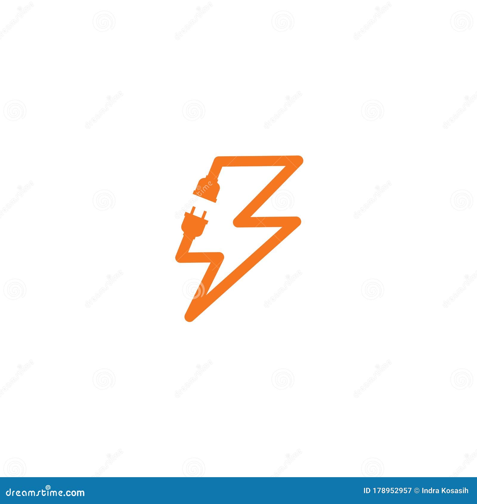 Electrical Plug Logo Vector Icon Illustration Stock Vector ...
