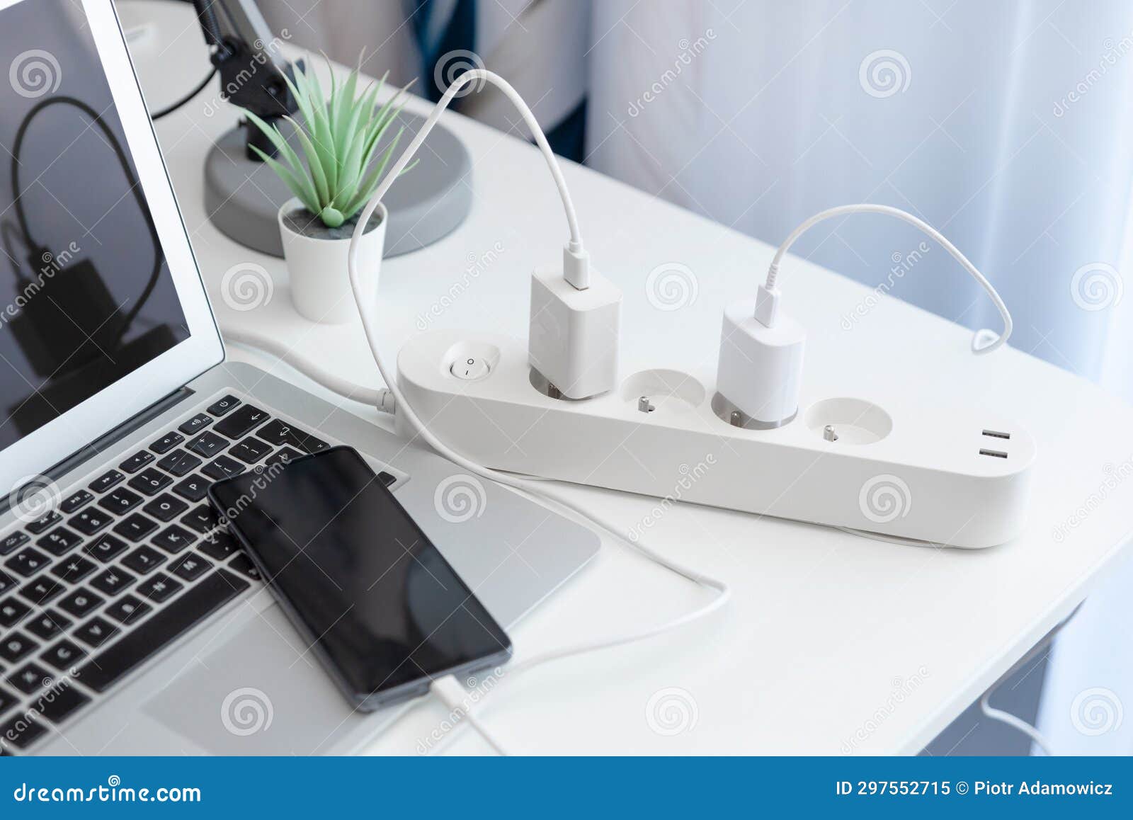 Electrical Plug in Outlet Socket at Home Stock Image - Image of earth ...