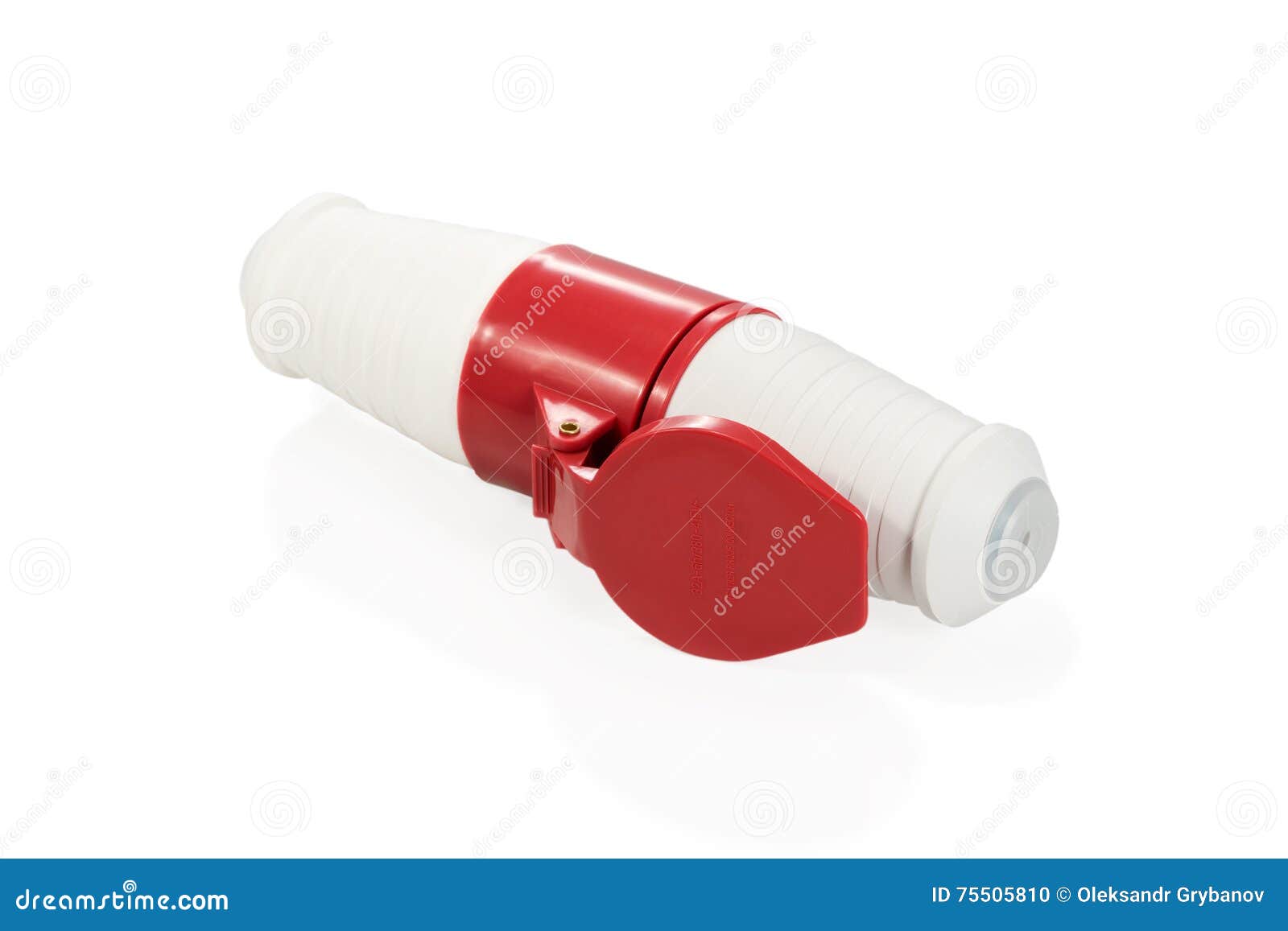 Electrical Plug into the Socket Stock Photo - Image of object ...